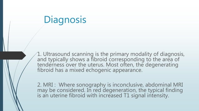 Fibroid complicating pregnancy | PPTX