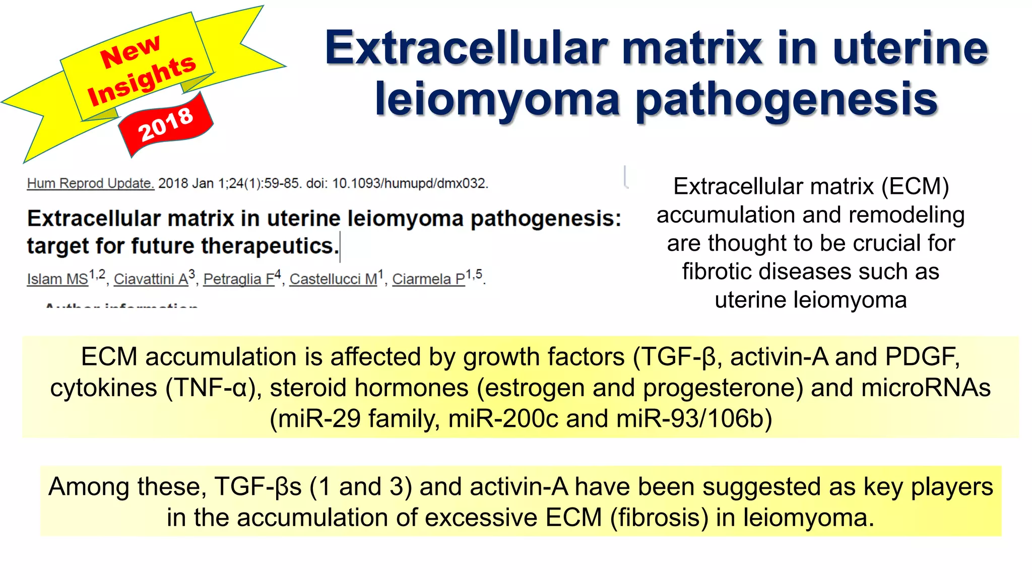 Myoma and Infertility: What next? | PPTX