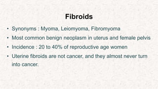 Fibroid_presentation1233333333333333.pptx | Pregnancy | Reproductive Health