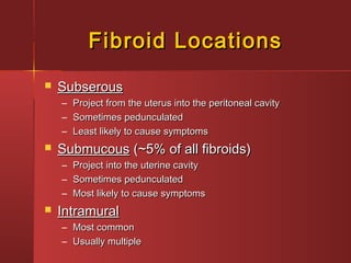 Fibroids | PPT