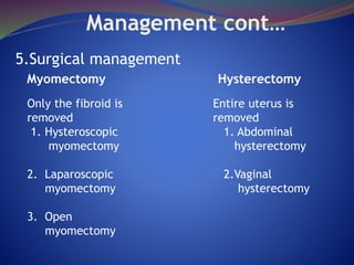 Fibroids | PPTX