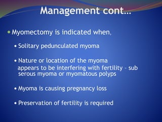 Fibroids | PPTX