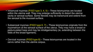 Fibroids | PPTX