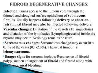 FIBROIDS in women and their pathophysiology.ppt