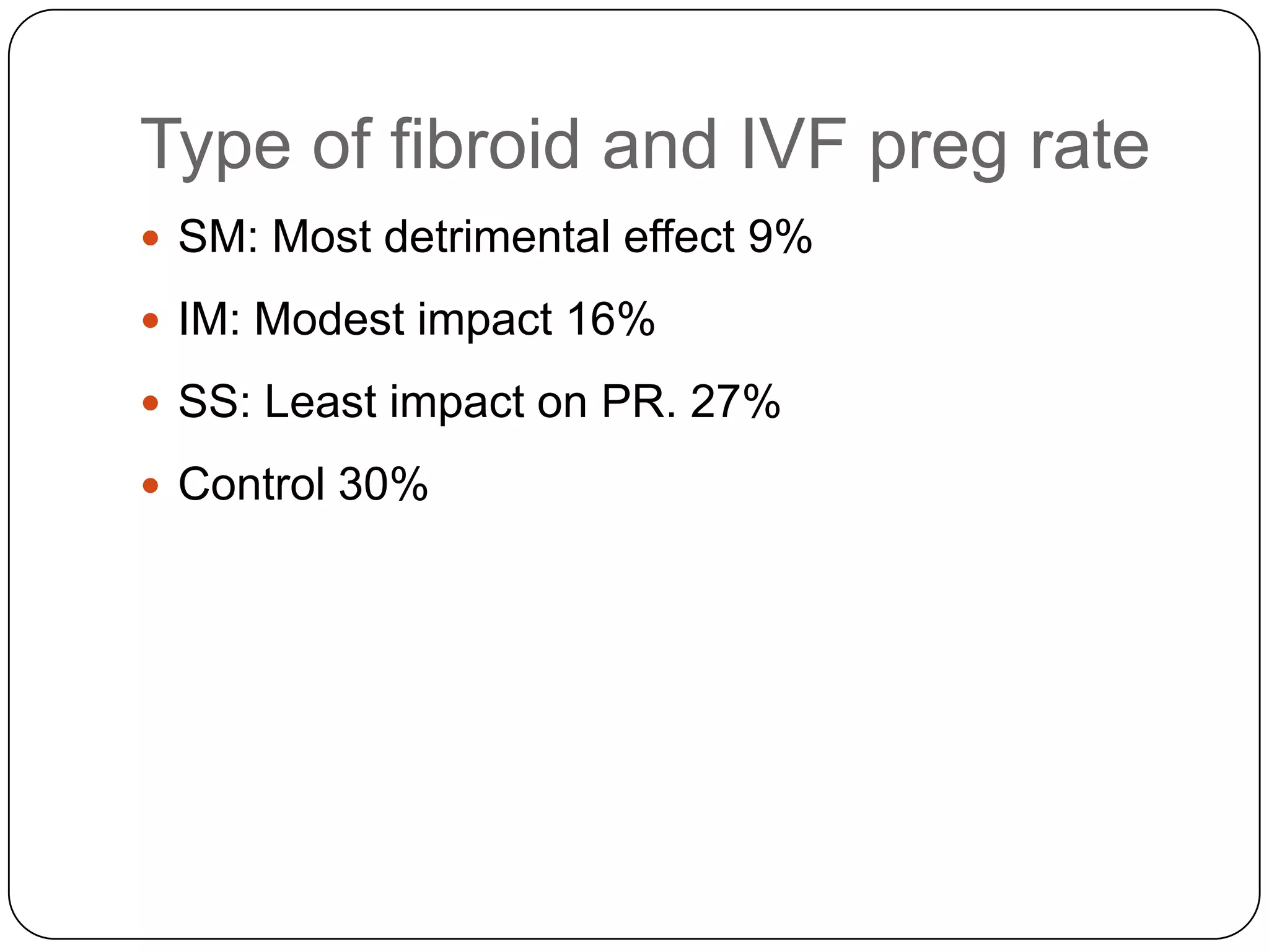 Fibroids and infertility | PPTX