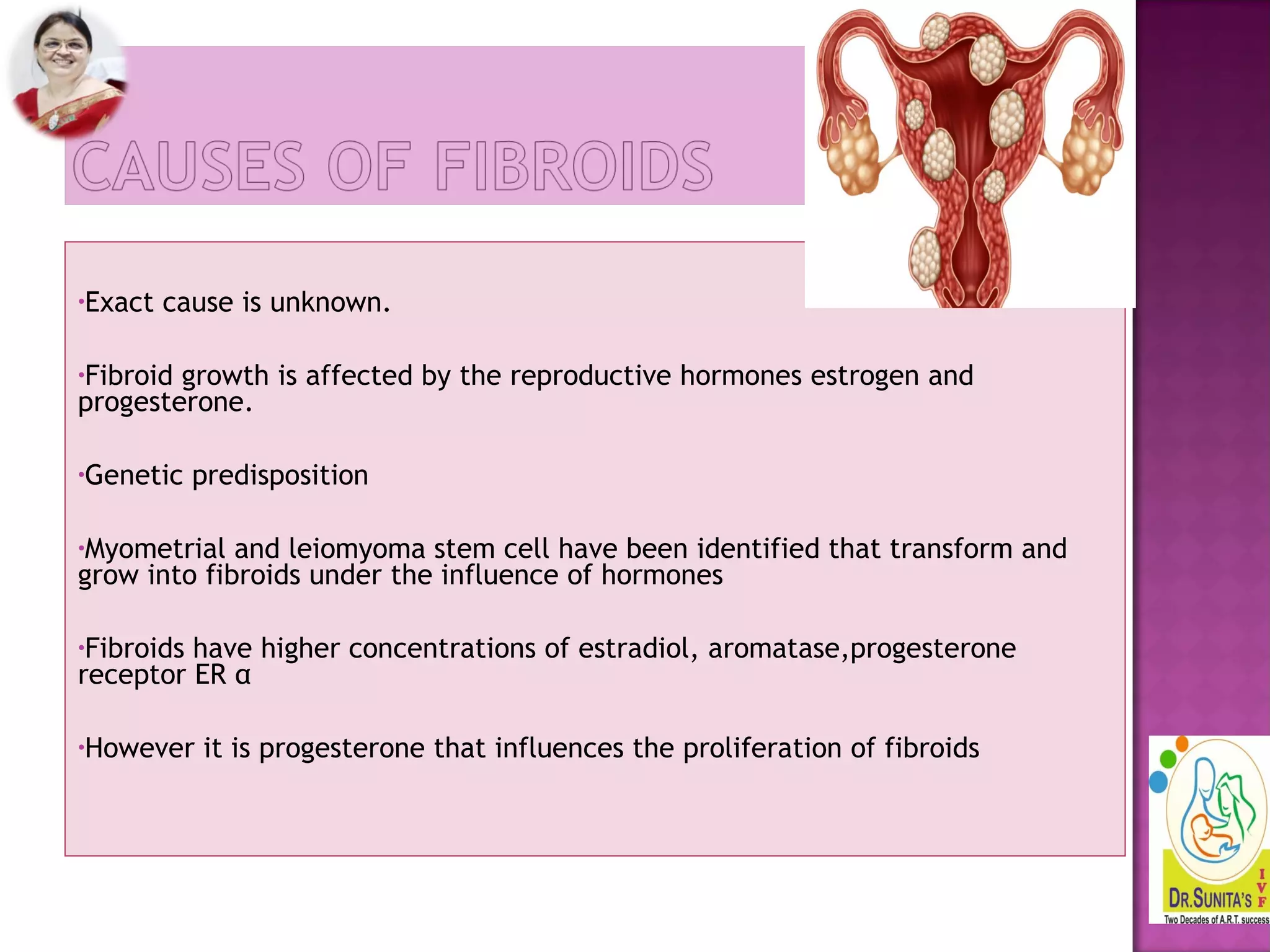 FIBROIDS AND INFERTILITY | PPT