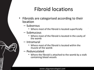 management of uterine fibroids | PPT