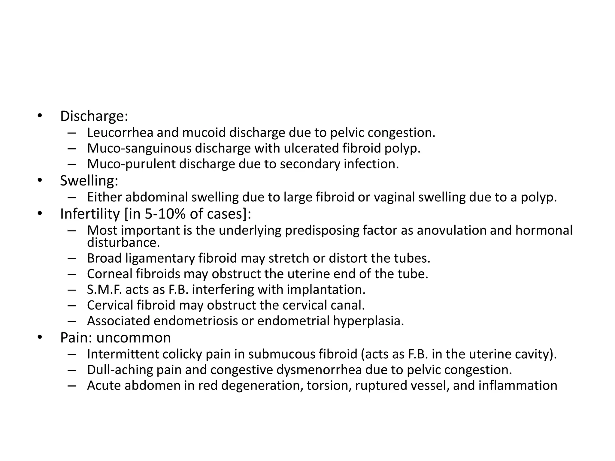 Fibroid uterus | PPTX