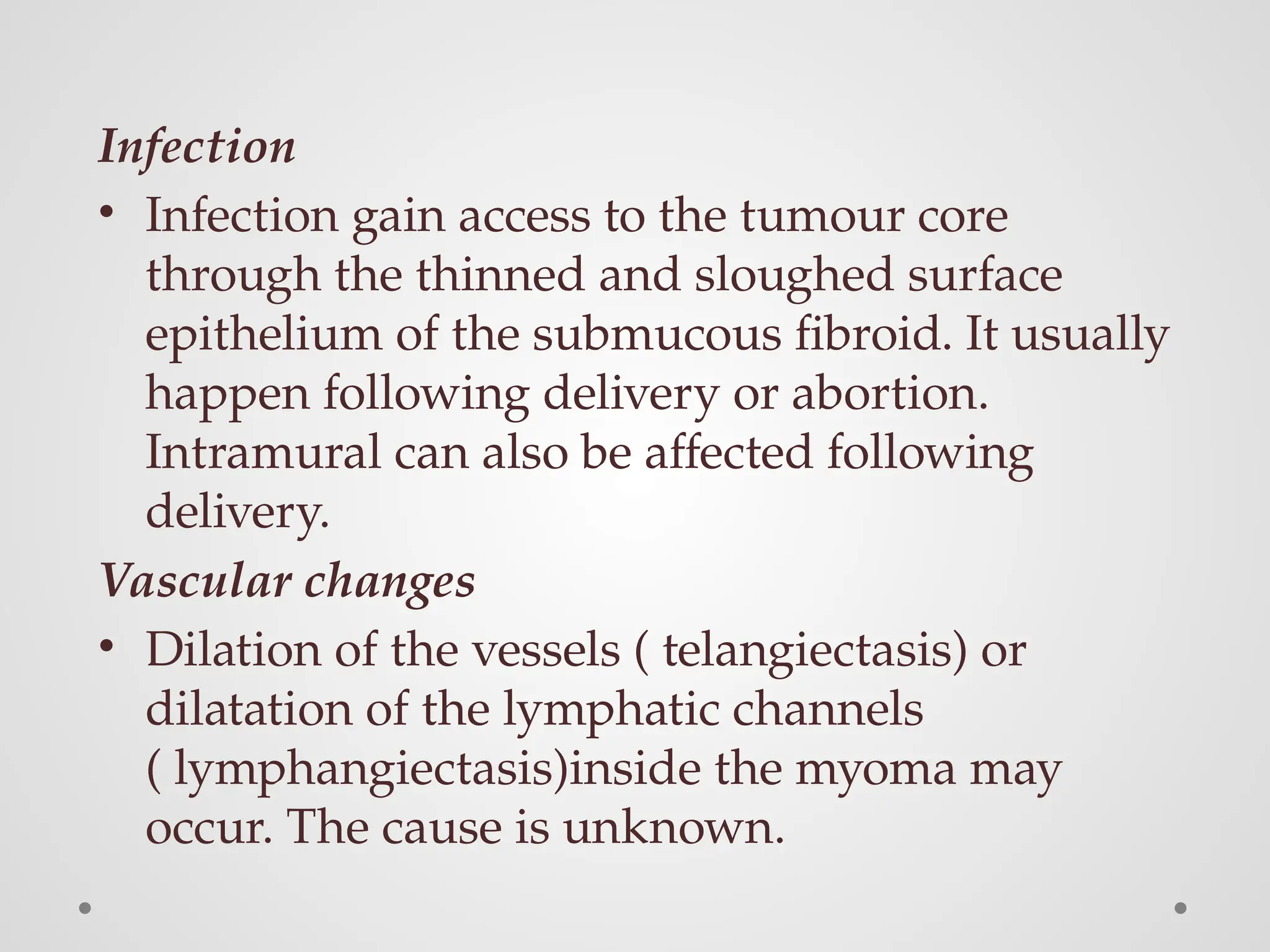 Fibroid uterus incluiding symptoms, diagnosis and treatment | PPTX