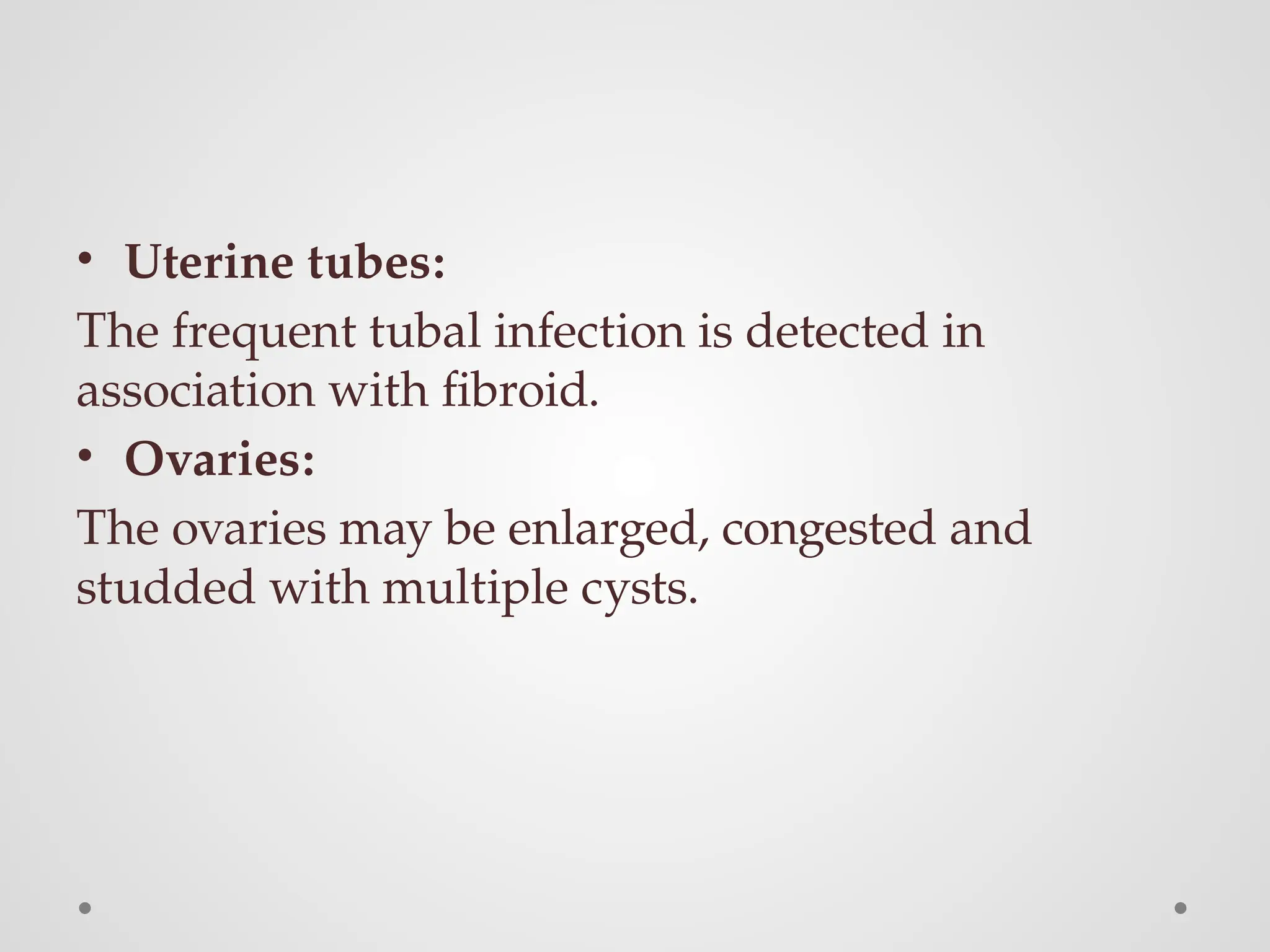 Fibroid uterus incluiding symptoms, diagnosis and treatment | PPTX