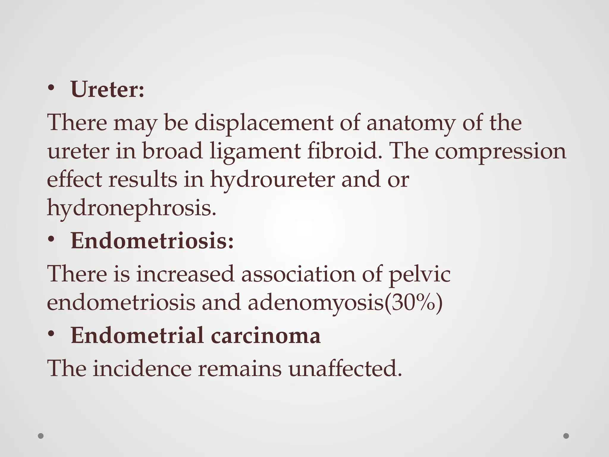 Fibroid uterus incluiding symptoms, diagnosis and treatment | PPTX