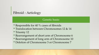 FIBROID UTERUS.pptx for mbbs students 2025 | PPTX