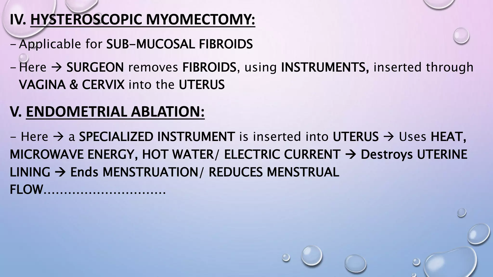 Fibroid uterus a deep insight - by rxvichu ;) | PPTX