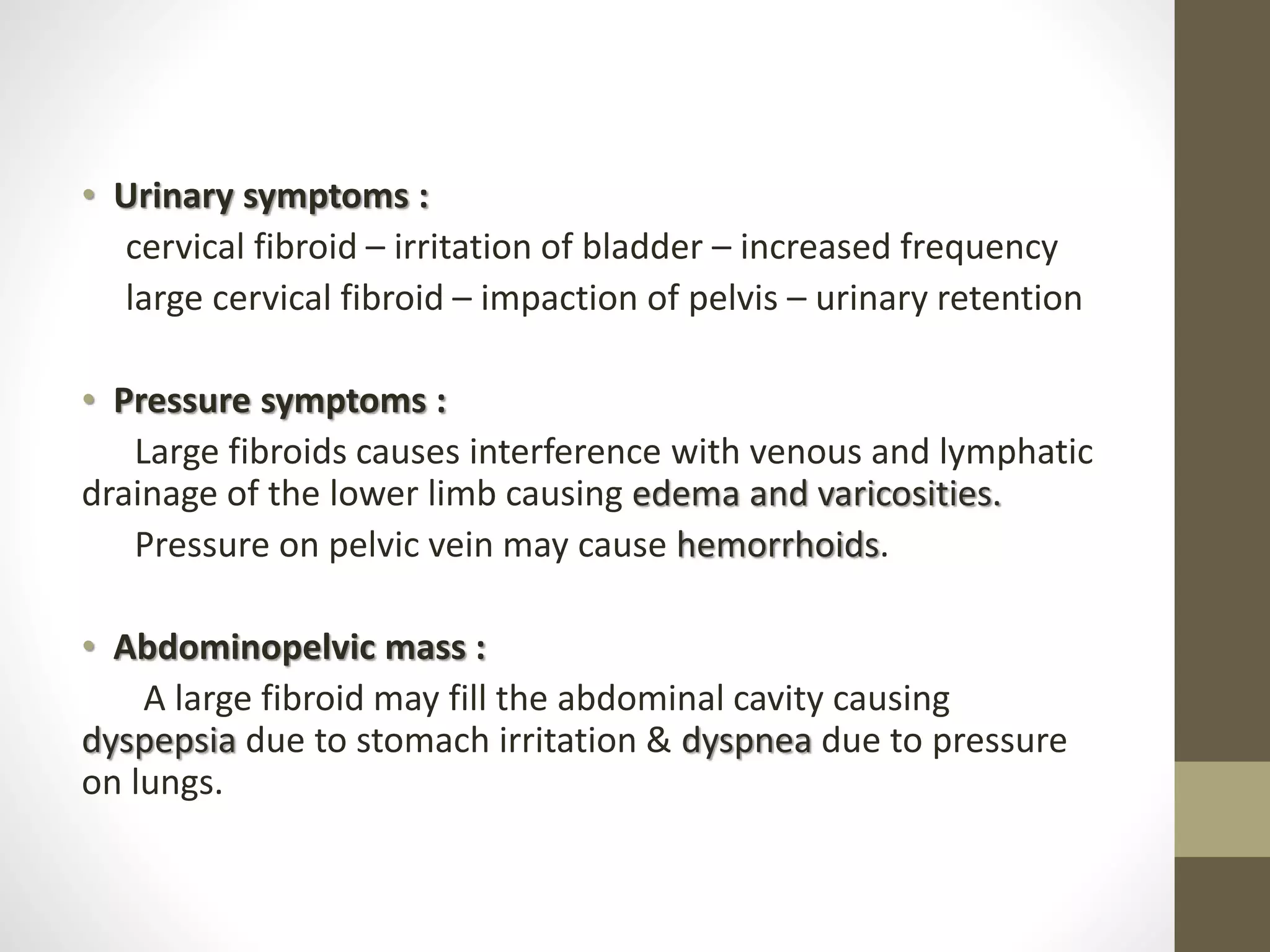 Fibroid uterus by Dr waseem sajjad | PPTX