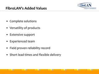 FibroLAN Introduction 2011 | PPT