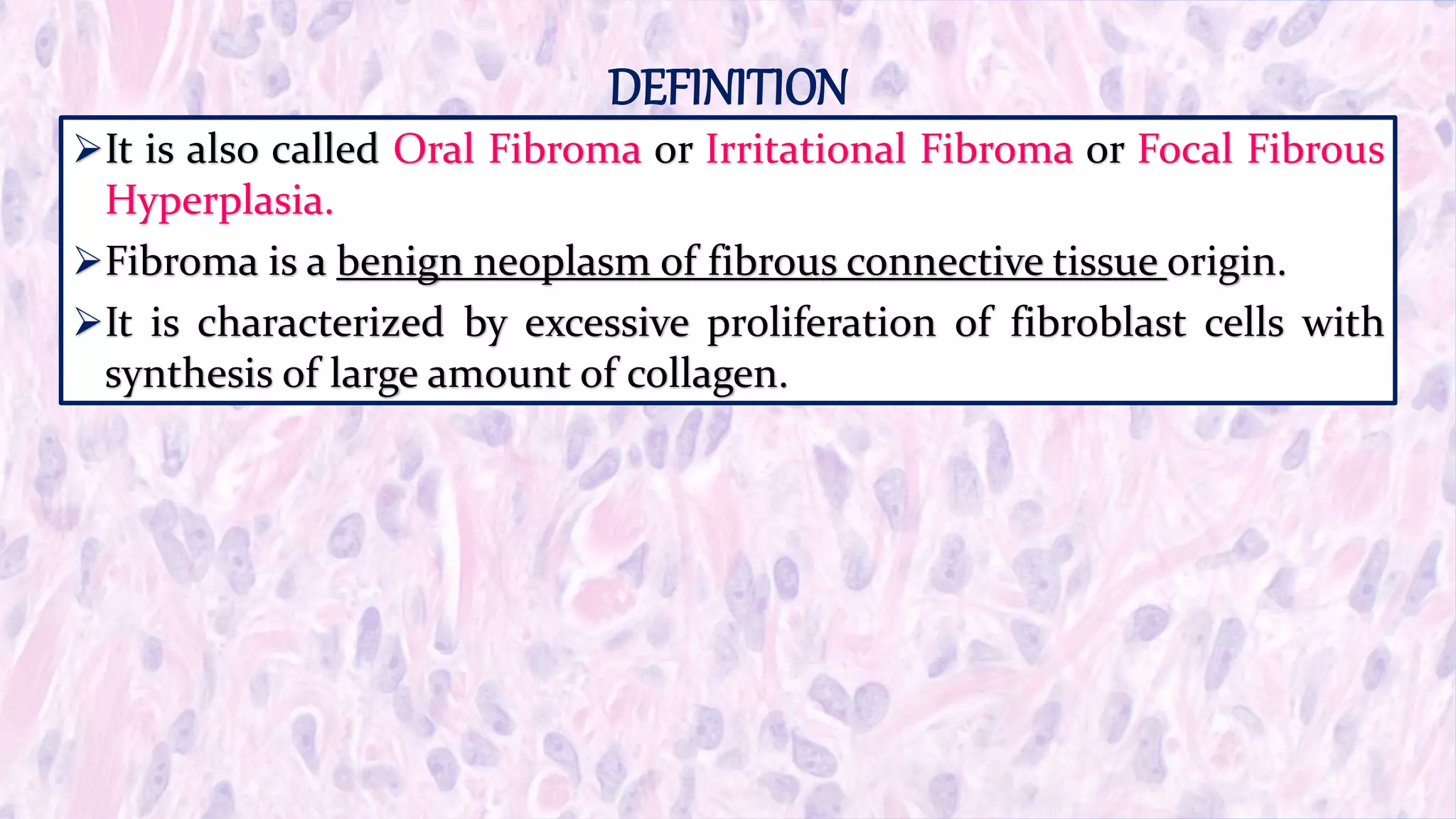 Fibroma | PPTX