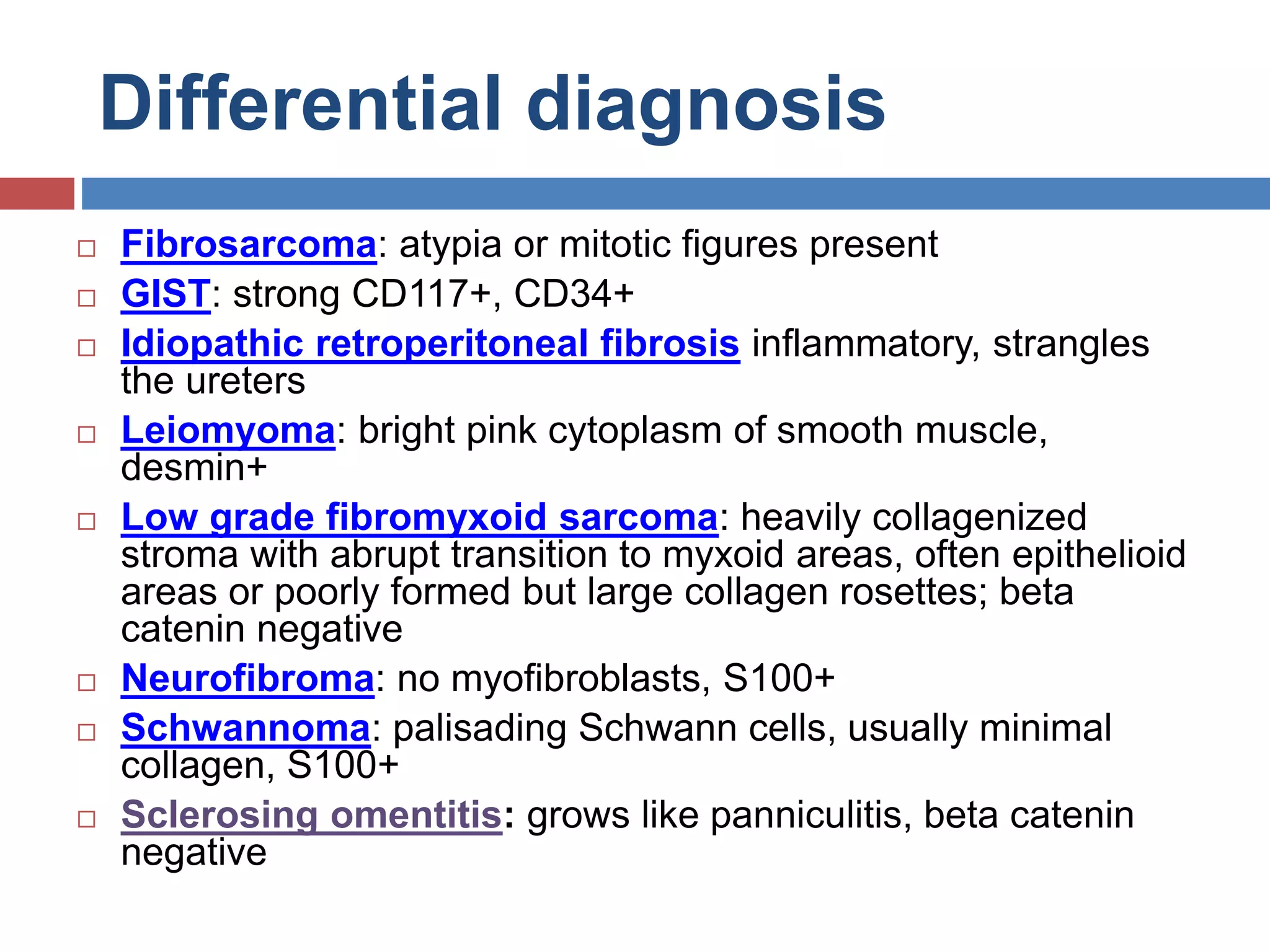 Fibromatosis | PPTX