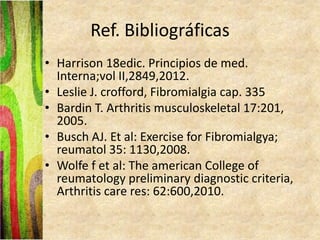 Fibromialgia.Caso Clinico | PPTX