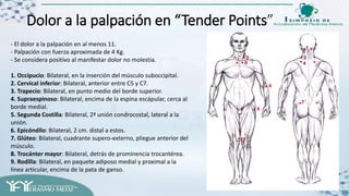 FIBROMIALGIA, Síntomas, signos, cuadro clínico | PDF