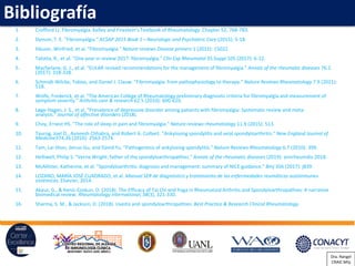 Fibromialgia y espondiloartropatías 2019 | PDF