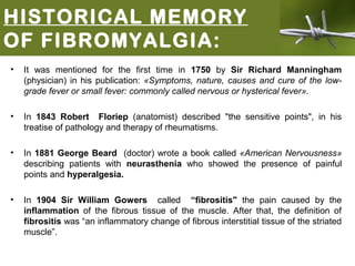 Fibromyalgia. The invisible beating. | PPT