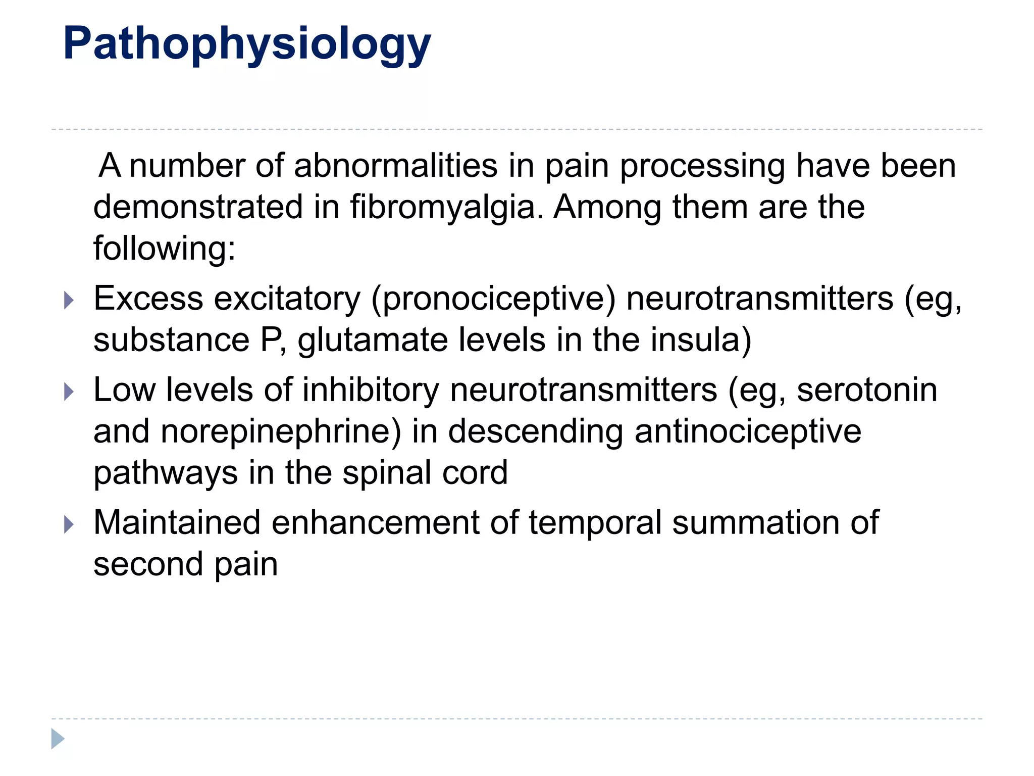 Fibromyalgia | PPTX