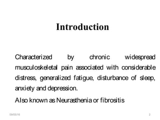 Fibromyalgia | PPT