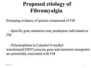 Fibromyalgia | PPT