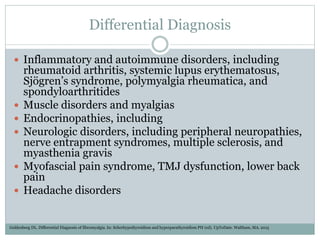 Fibromyalgia | PPTX