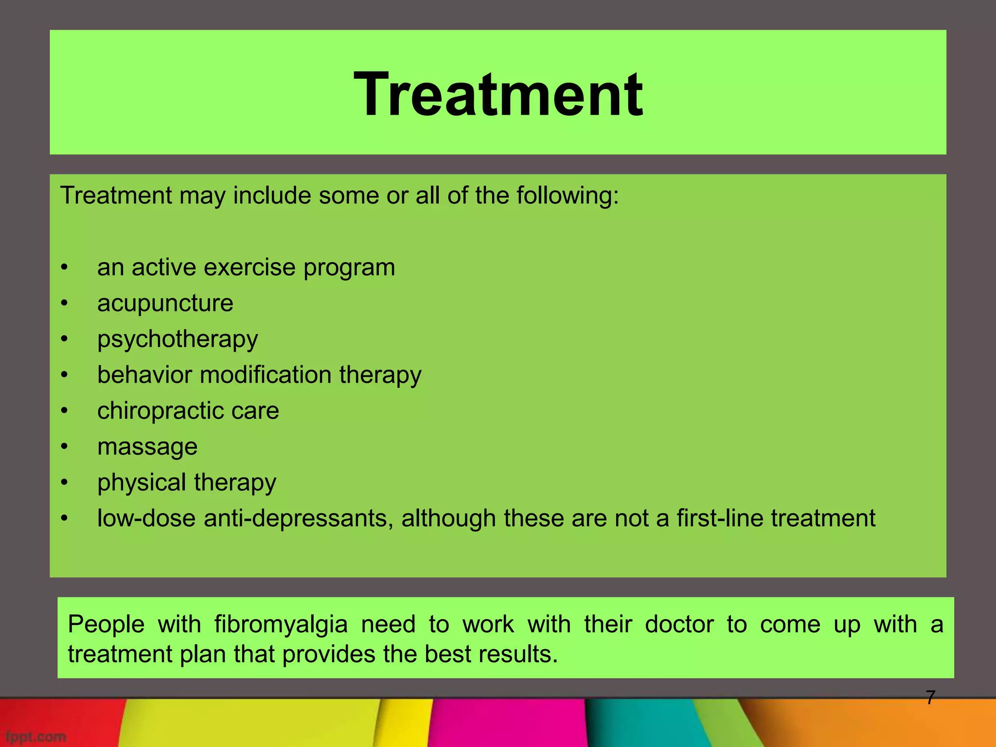 Fibromyalgia | PPT