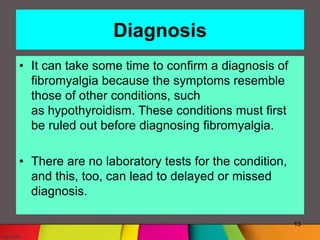 Fibromyalgia | PPT