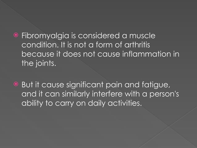 FIBROMYALGIA- Introduction, definition, causes, sign and symptoms ...