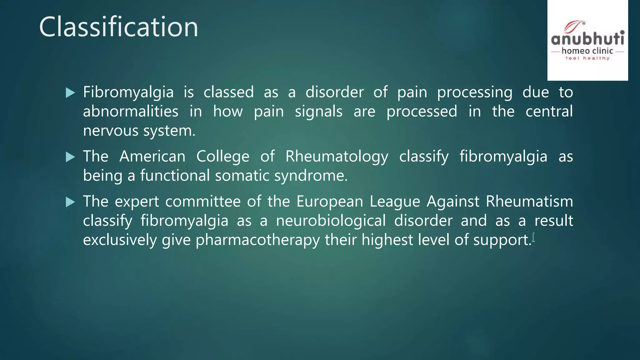 Fibromyalgia- Symptoms, causes, diagnosis, care and Homeopathy ...
