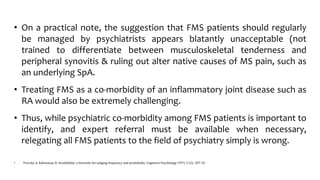 Fibromyalgia,misconceptions | PPTX