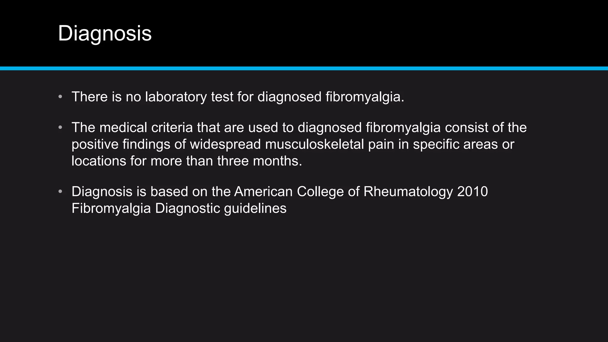 Fibromyalgia Presentation | PPTX