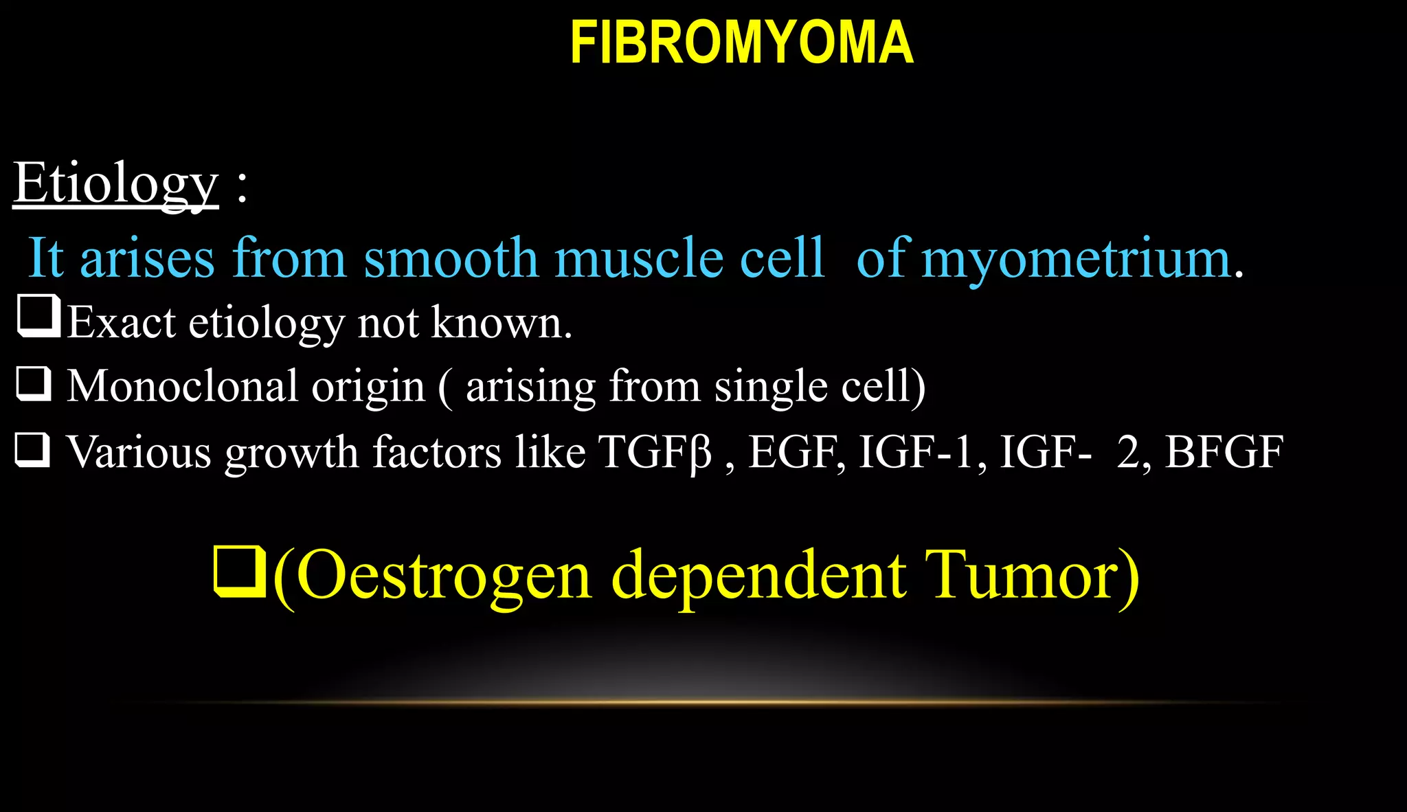 Fibromyoma uterus by Dr. H.K Cheema | PDF
