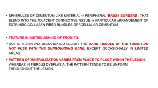 Fibroosseous lesions | PPTX