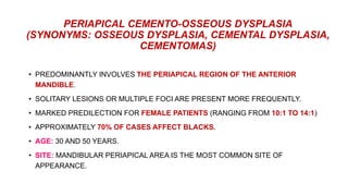 Fibroosseous lesions | PPTX