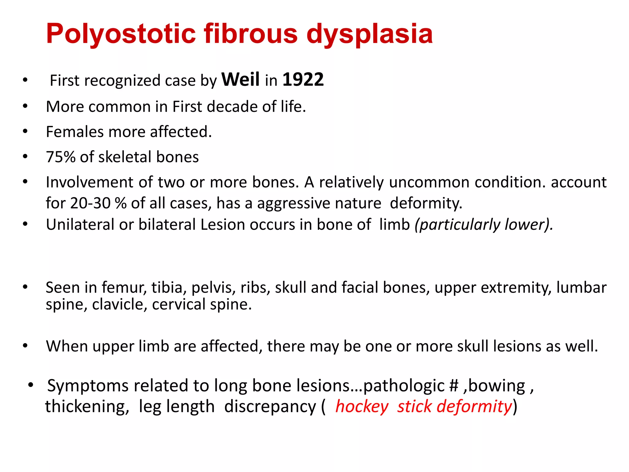 Fibroosseous lesions | PPTX