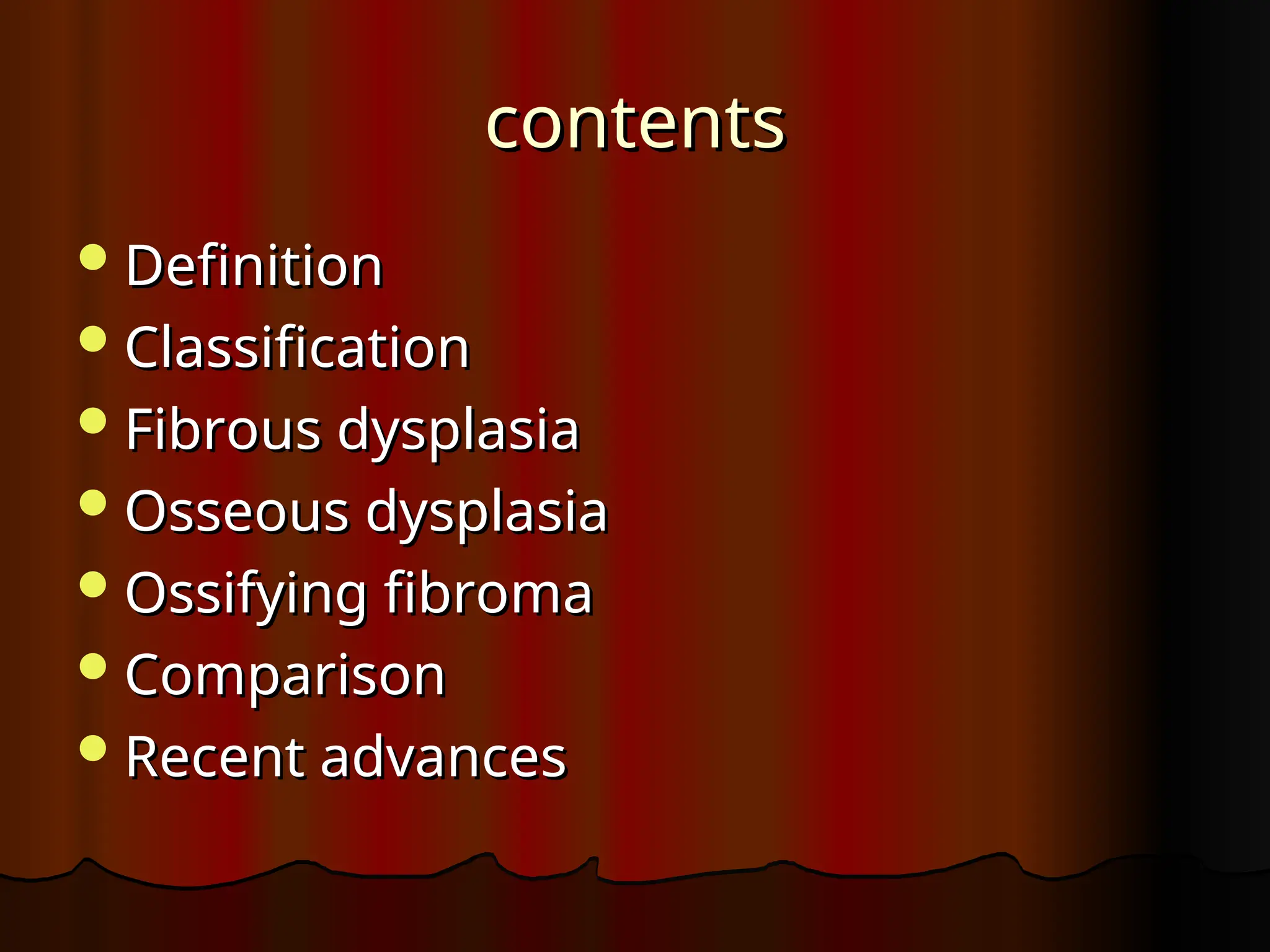 FIBROOSSEOUS LESIONS in oral and maxillofacial surgery.ppt