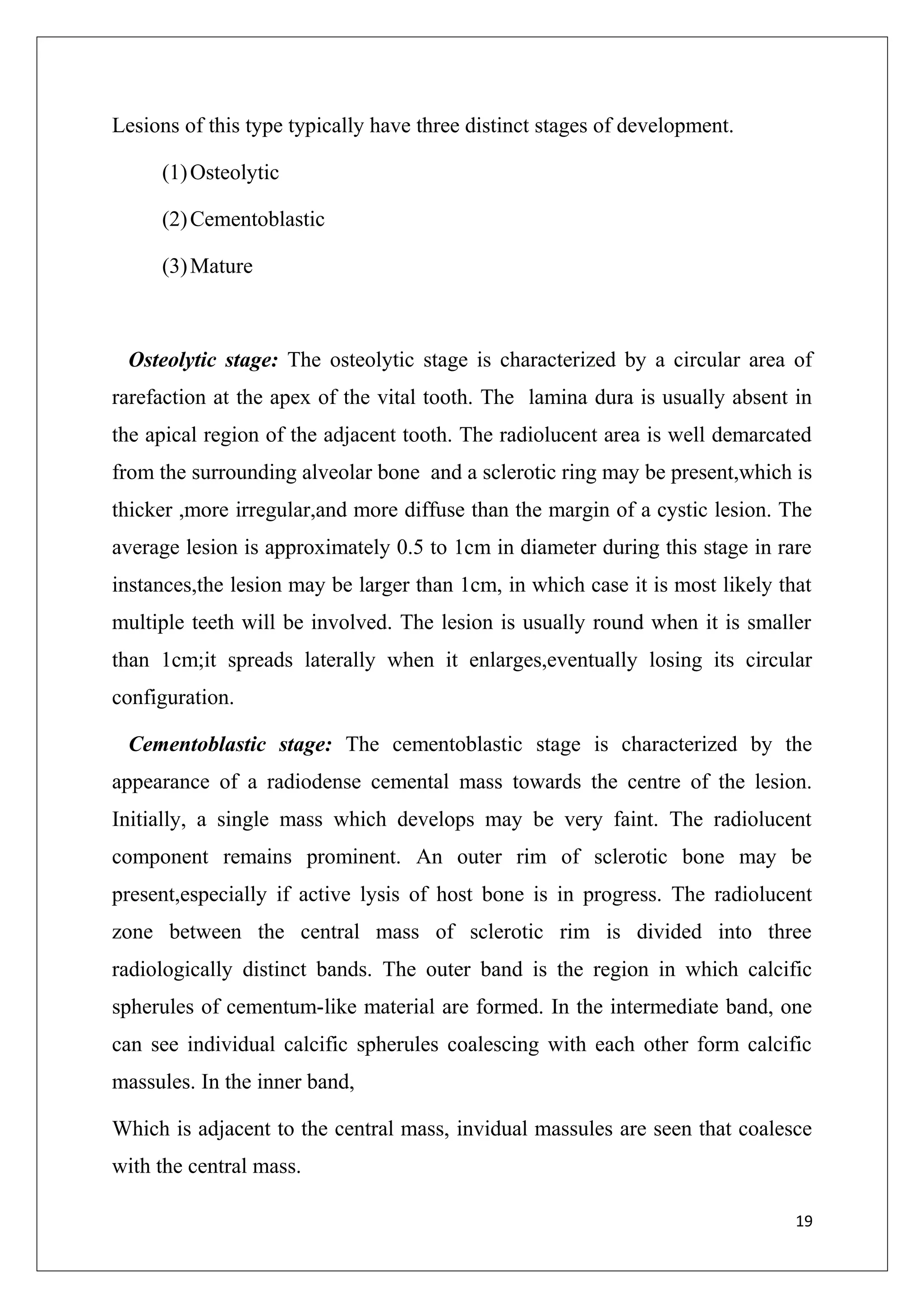 Fibro osseous lesions of jaws | DOC