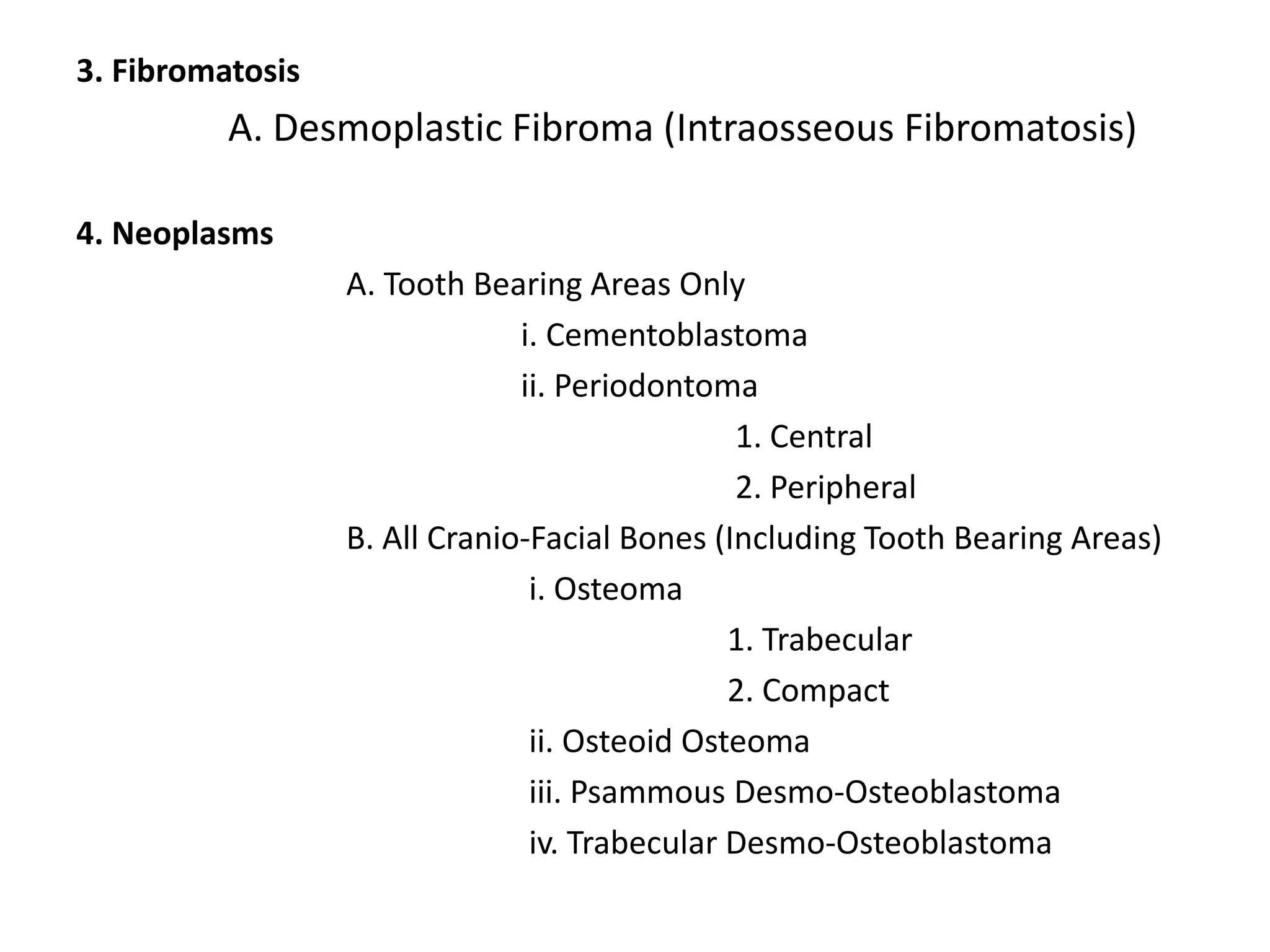Fibro-Osseous lesions of head & neck | PPTX