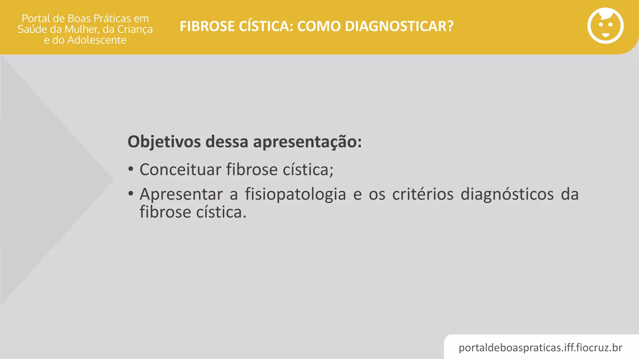 Fibrose Cística: como diagnosticar? | PPT
