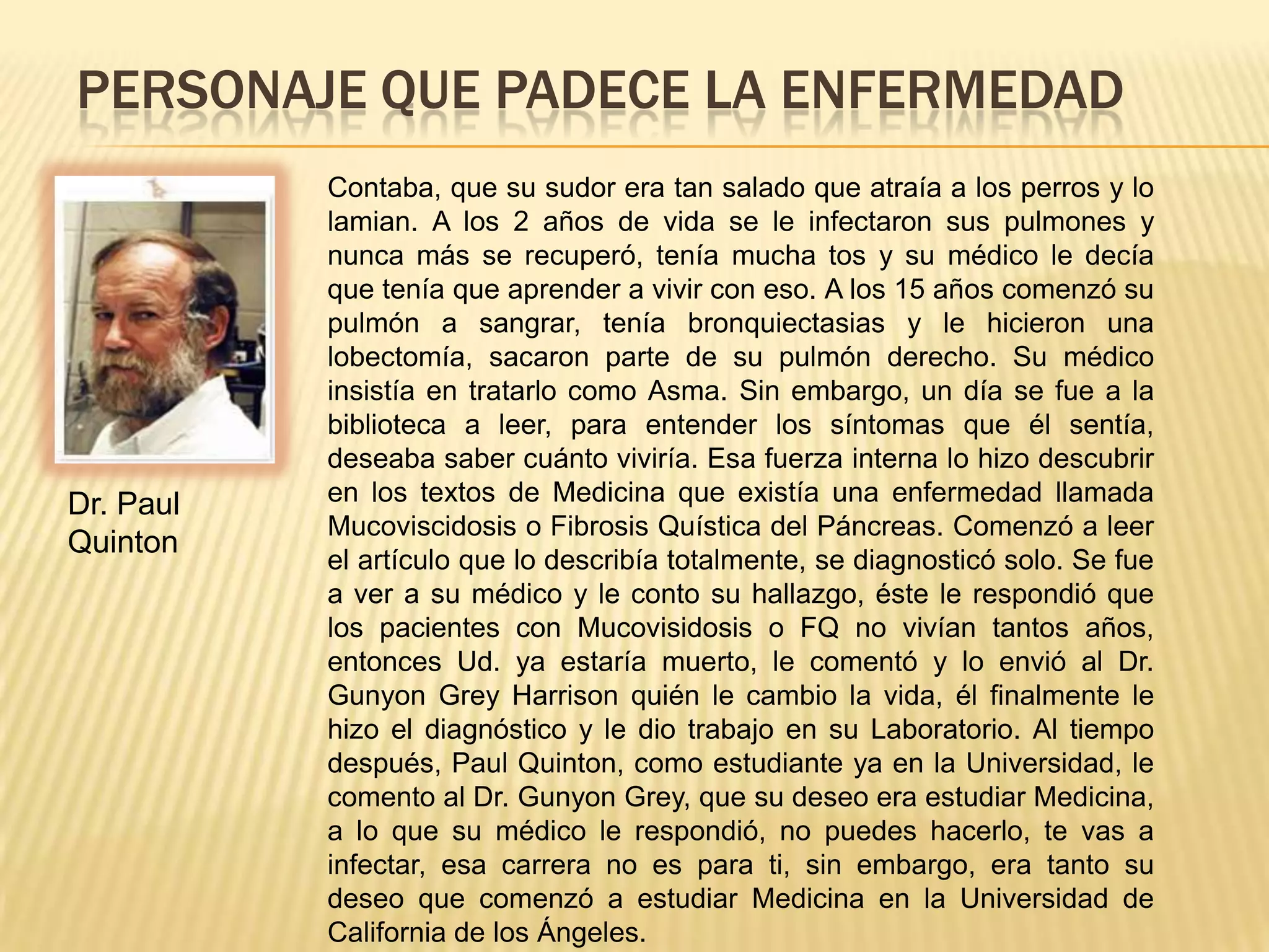 Fibrosis quistica del pancreas | PPTX | Lung and Respiratory Health ...