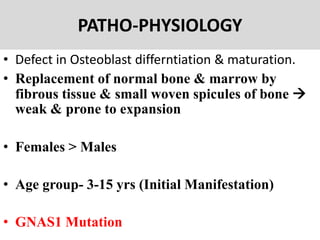 Fibrous Dysplasia & other fibrous lesions | PPT