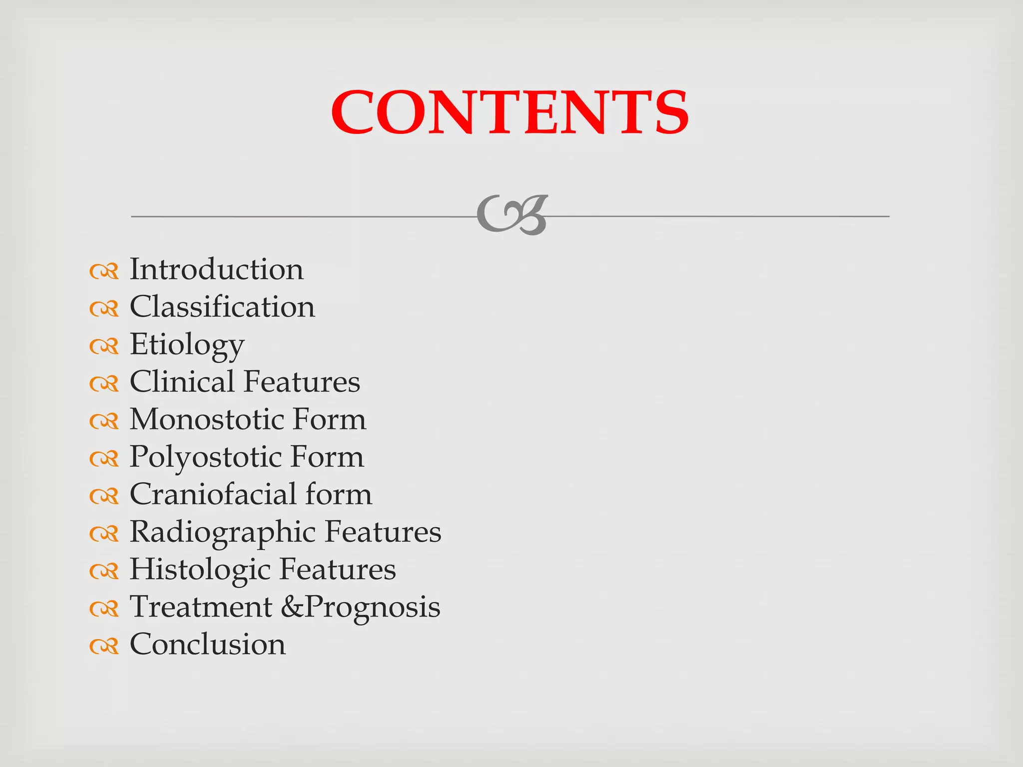 Fibrousdysplasia | PPTX