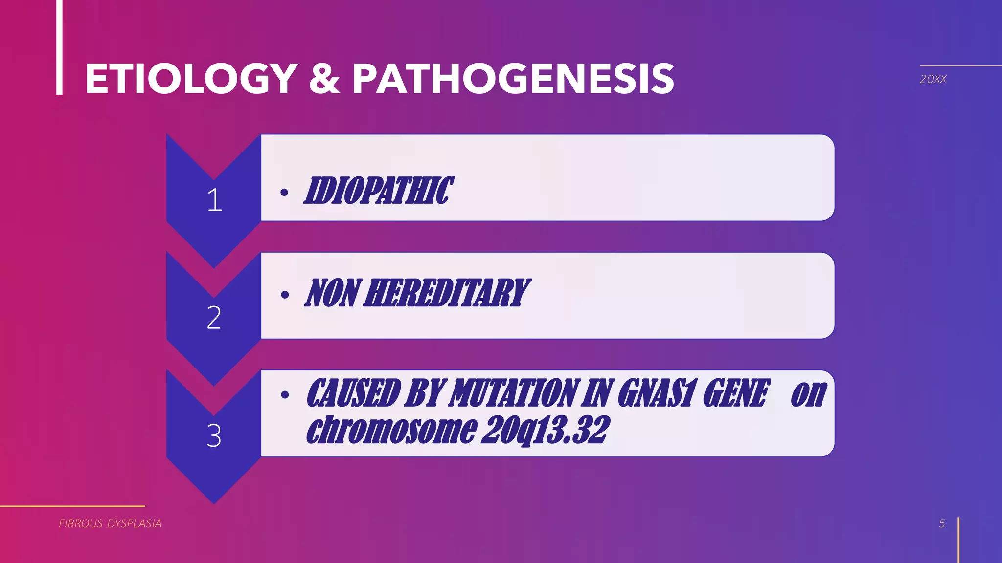 Fibrous dysplasia - BONE LESION OF THE JAW | PPTX