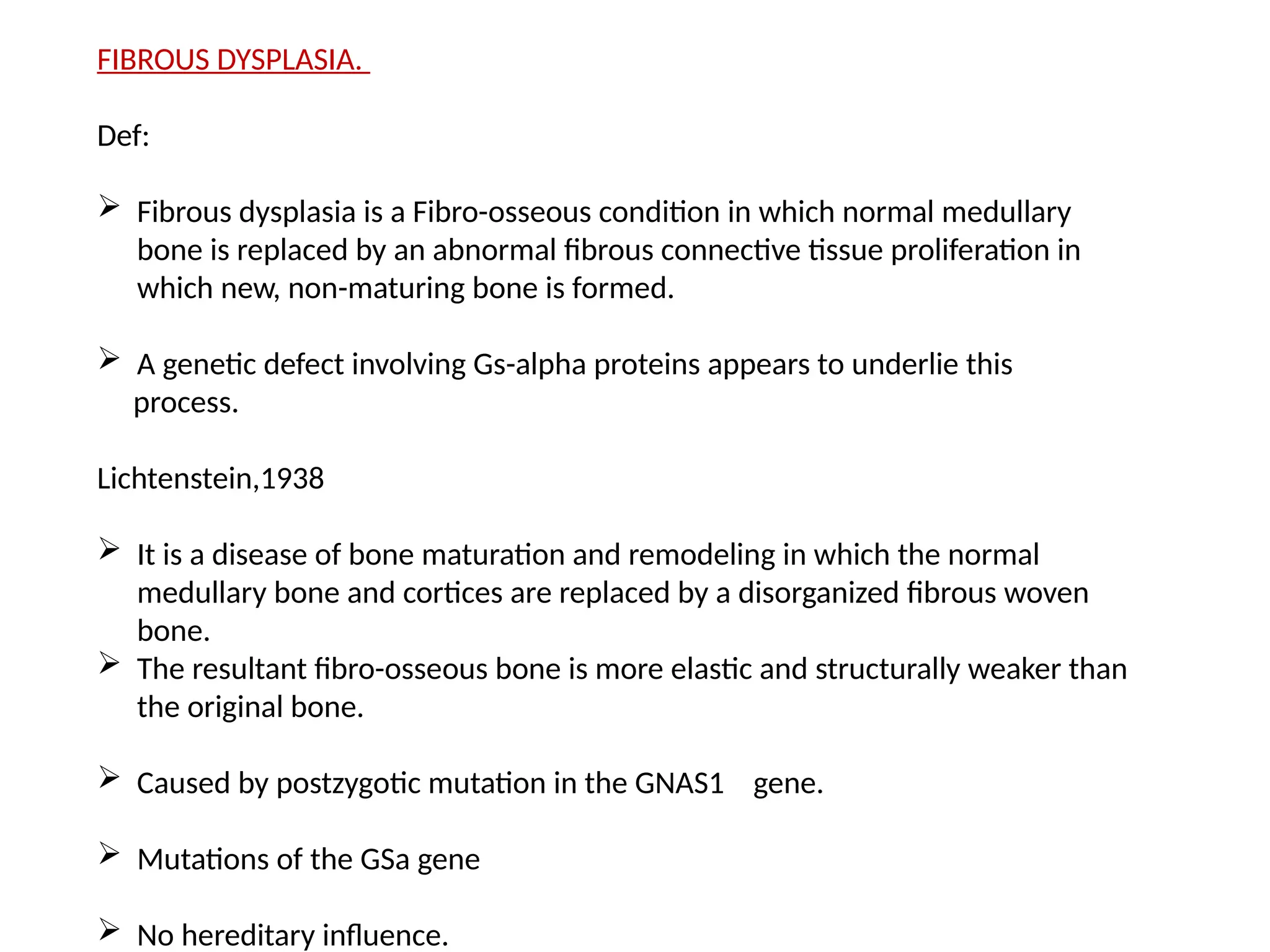 FIBROUS DYSPLASIA mu university.power point | PPTX