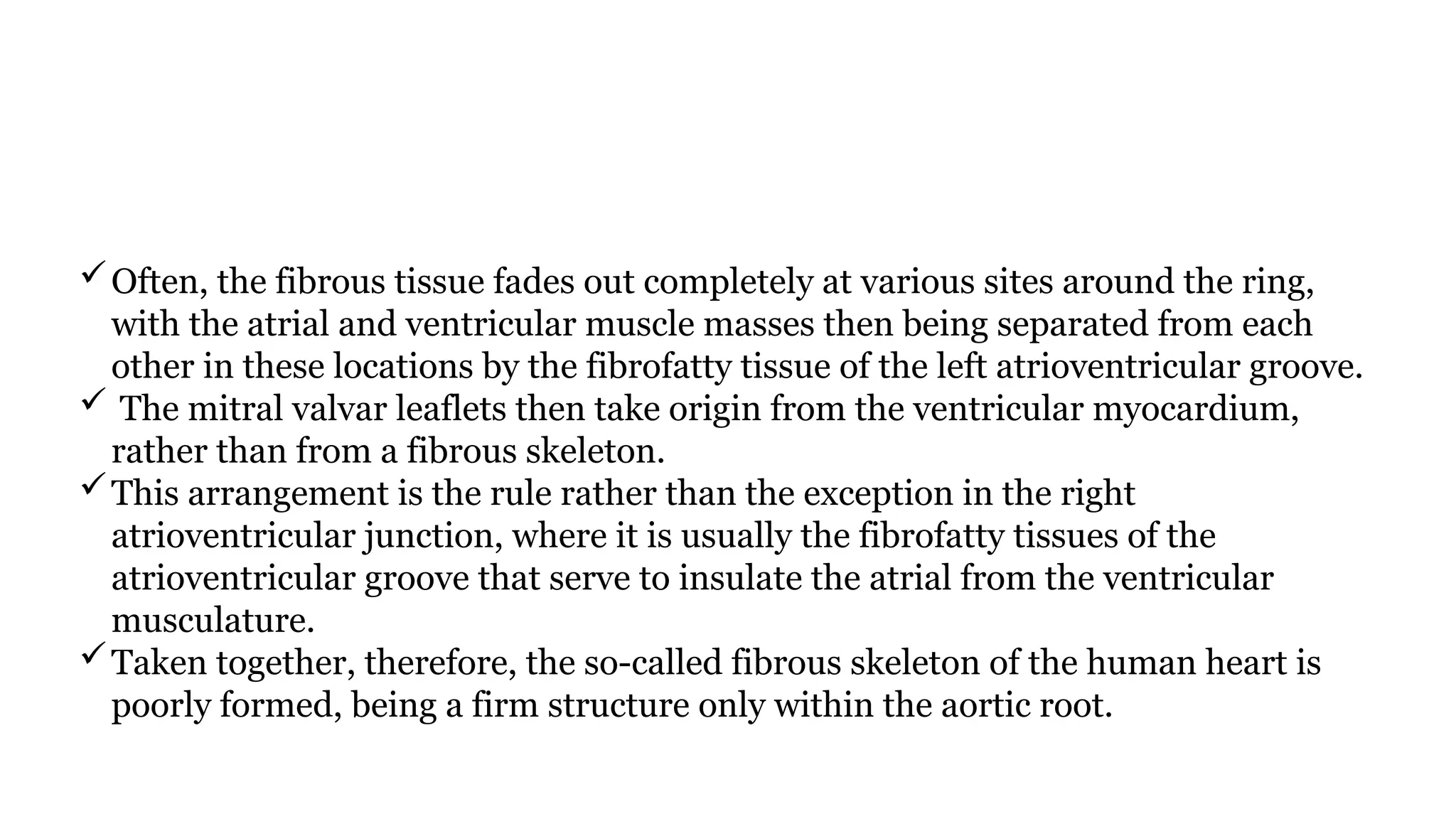 Fibrous skeleton of heart and clinical importance | PPTX