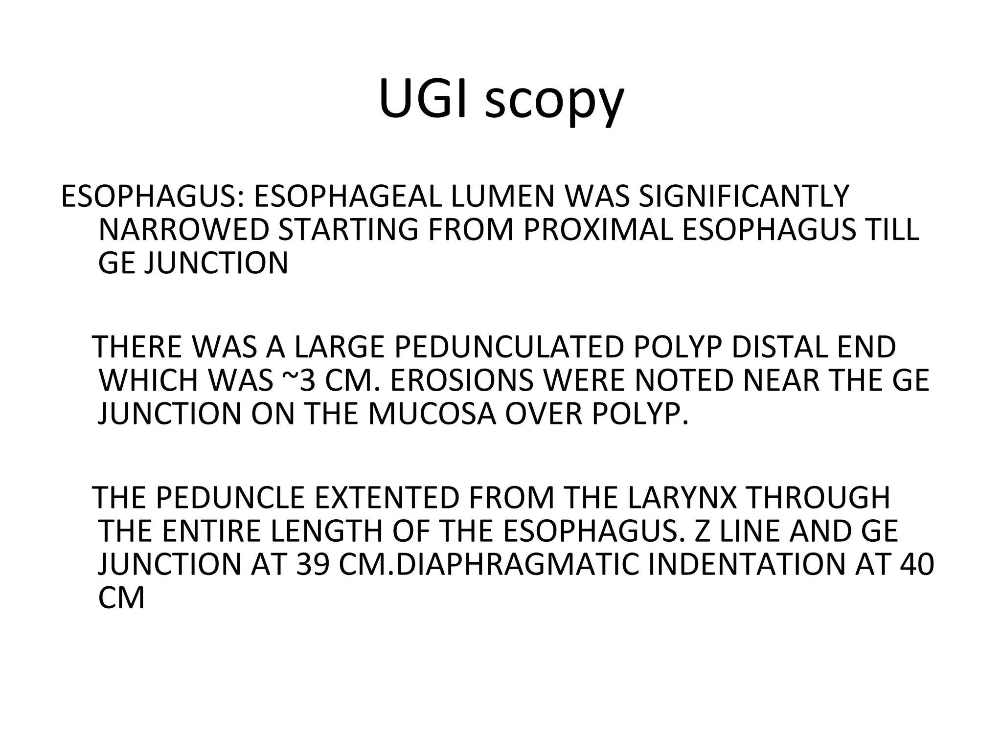 Fibrovascular polyp | PPT